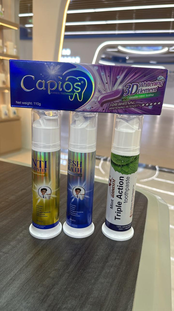 Set of 4 toothpastes – Shop With Aunty Madiroo