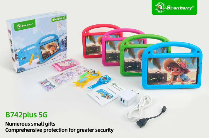 Smartbarry B742plus kids' tablet – Shop With Aunty Madiroo